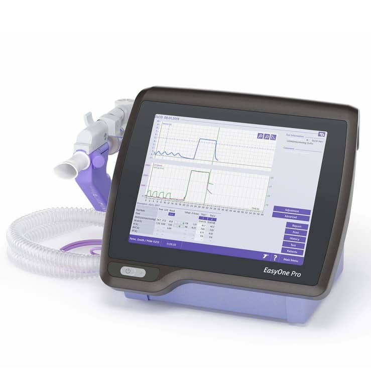 ndd Medical EasyOne Pro Single Breath DLCO System — Integris Equipment LLC