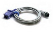 SpO2 Cable Nellcor™ OxiMax™ 4mm dia. X 10 Foot, Gray, TPU Jacket, 8-Pi ...