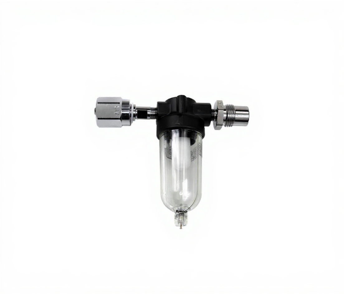 Line Filter Assembly, DISS Male Inlet x DISS Hex Female Outlet, Med Ai ...
