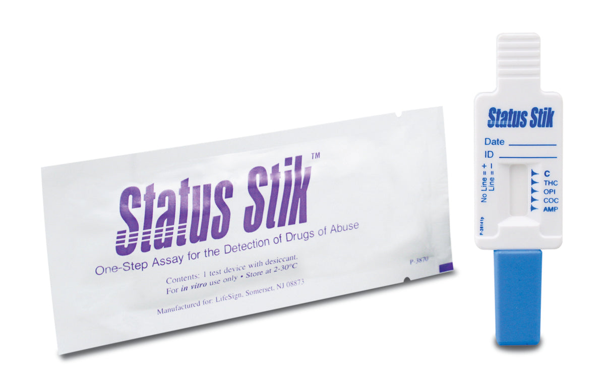 Status Stik 4 Panel THC/OPI/COC/MET (10 Tests) - Lifesign 14110 ...