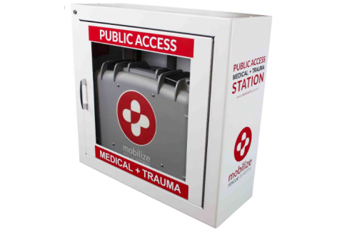 Alarmed Wall Cabinet for Comprehensive or Mobile Rescue System - Zoll ...