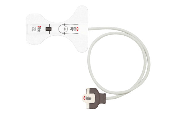 2510 Masimo Original Disposable SpO2 Sensor. Pediatric (10-50Kg, 18 in ...