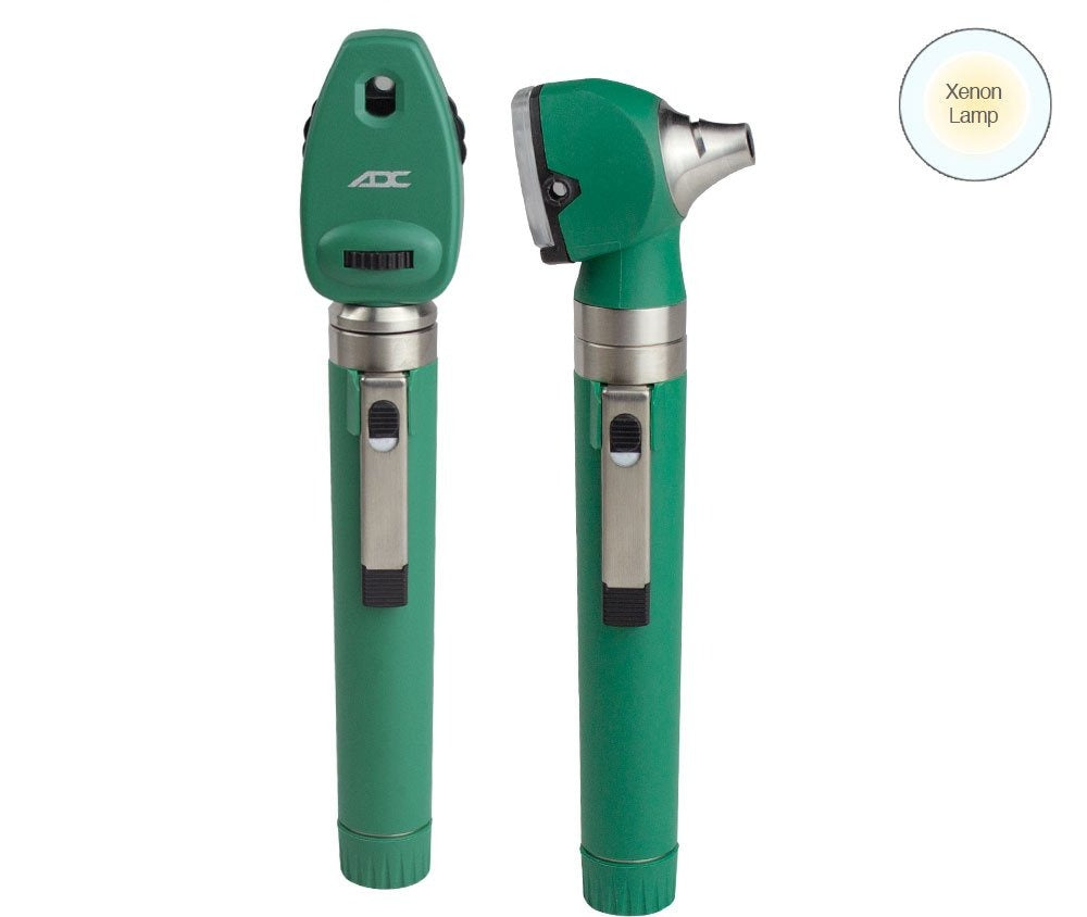 DIAGNOSTIX Pocket Oto/Oph Set 2.5v, Hal/Xen, Green - ADC 5110NGR ...