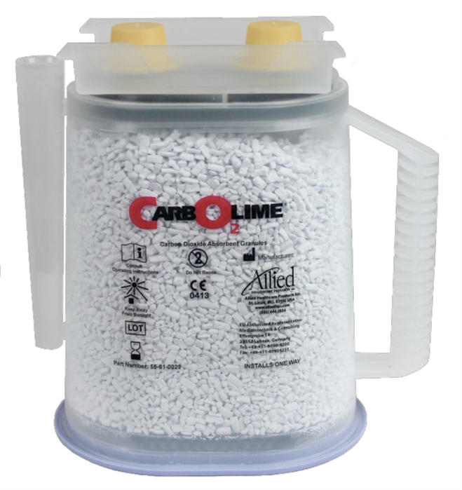 GE Multi Style Cartridge of Carbolime CO2 Absorbent Sodasorb Sodalime ...