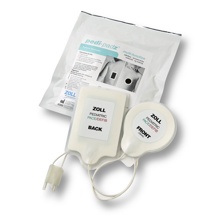 Zoll Pedi-Padz Pediatric Liquid Gel Multi-Function Electrodes, 6/Case ...