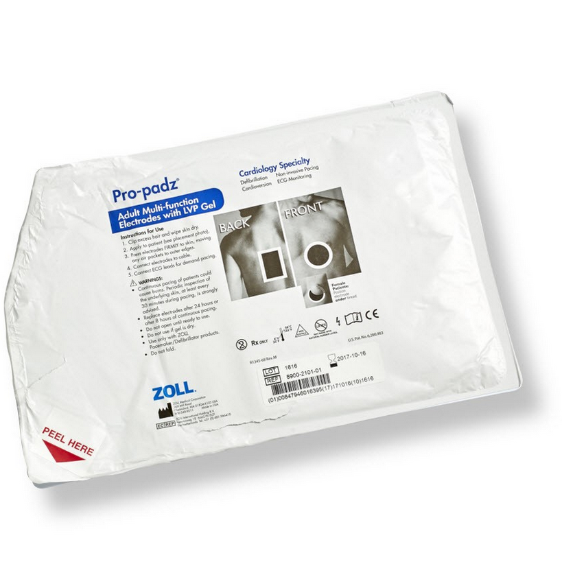 Zoll Pro-Padz Cardiology Specialty Adult Multi-Function Electrodes with ...