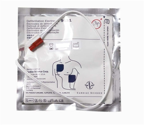 Cardiac Science Adult Defibrillation Pads - 9131 - For all Powerheart ...