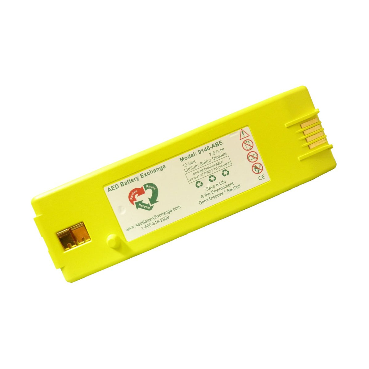 Cardiac Science PowerHeart G3 9146 Replacement Battery Re-Celled NEW ...