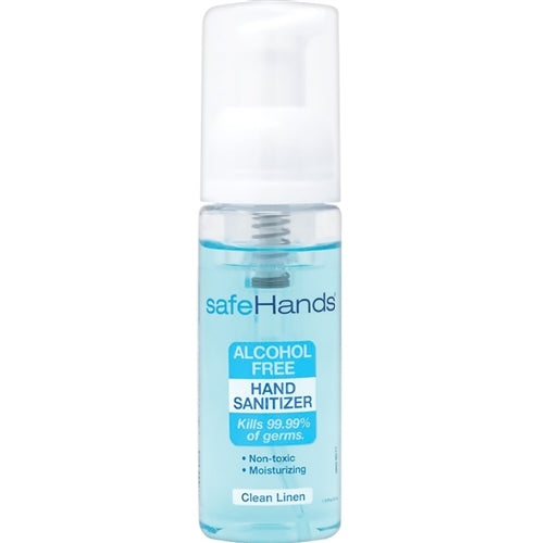 safeHands Alcohol-Free Hand Sanitizer 1.75 oz Bottle - Clean Linen - 2 ...