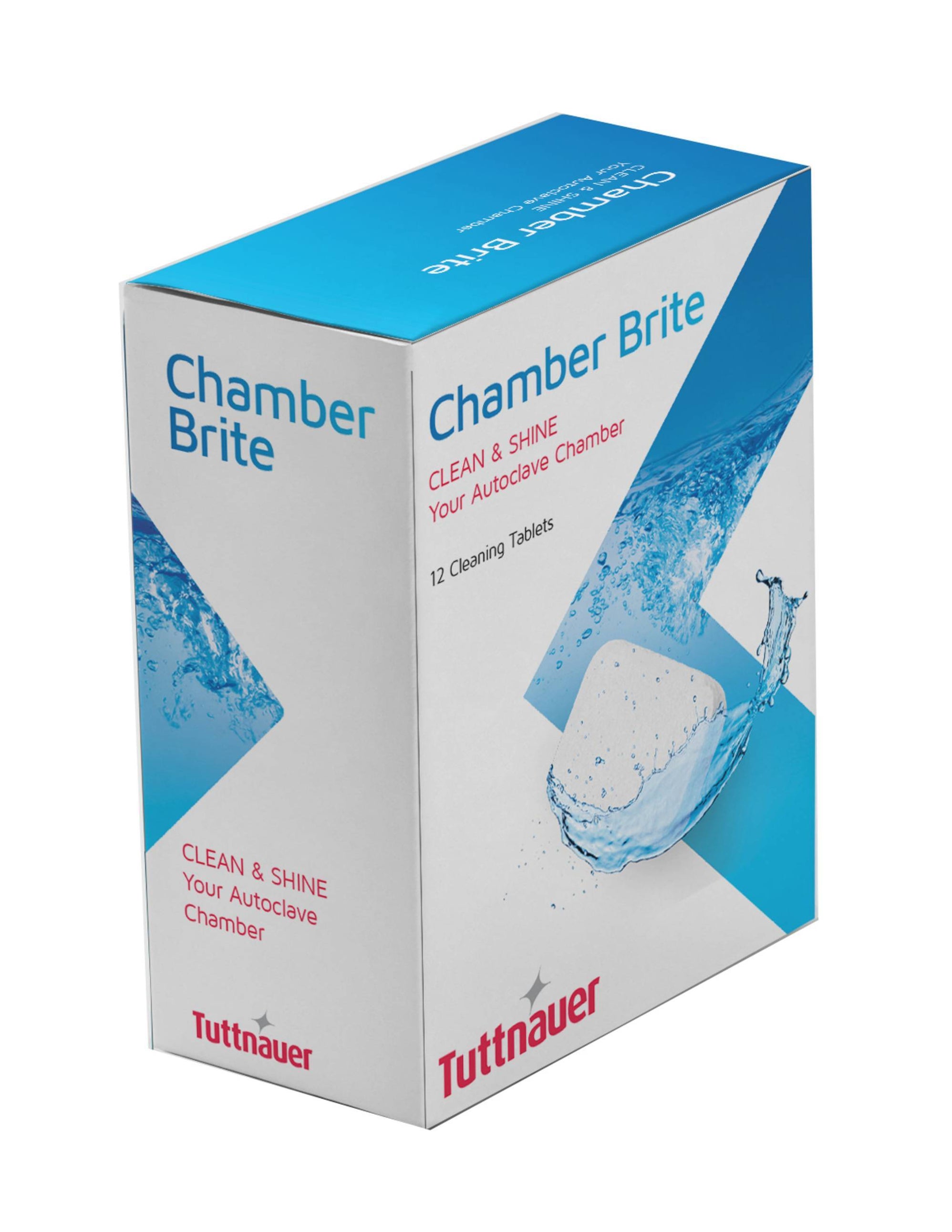 Tuttnauer CB0030 Autoclave Cleaner Chamber Clean 1 Box 12 Tablets Disc ...