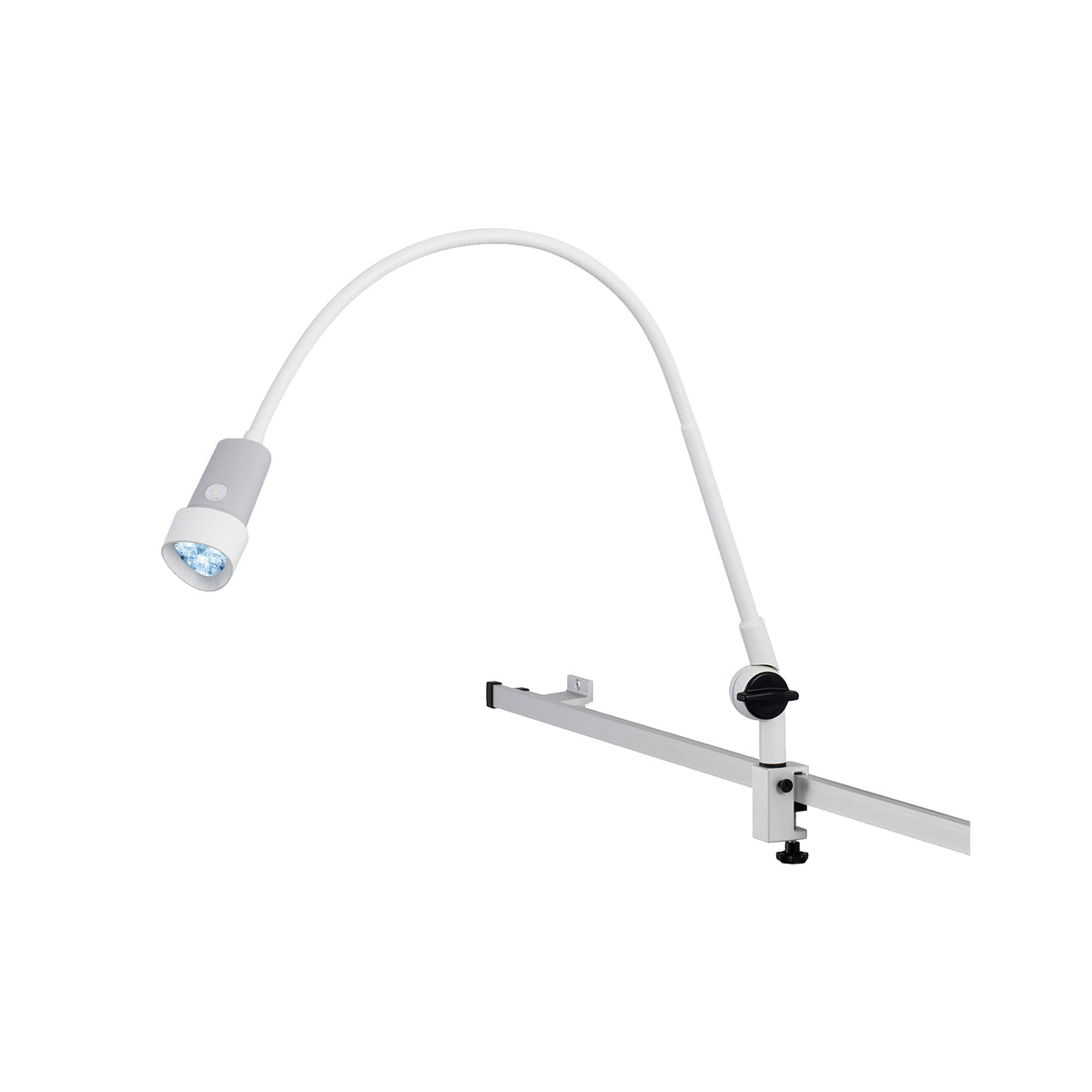 Halux LED N30-1 P SGH, Gooseneck - Rail Mount - Waldmann D15993150 ...