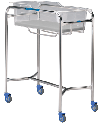 Bassinet Stand, Stainless Steel - Pedigo P-1110-SS — Integris Equipment LLC