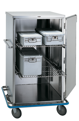 Sealed Surgical Case Cart, Single Door, 34-1/8"W X 32-3/8"D X 57"H Ove ...