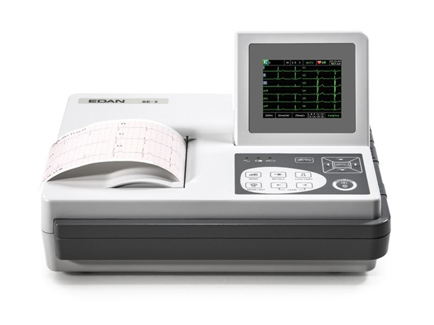 Edan Three Channel Wide Screen ECG Machine - For Sale — Integris ...