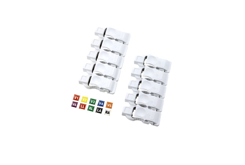 Universal ECG Clips (3mm, 4mm & Snap), 10/pk - Midmark 3-047-0001 ...