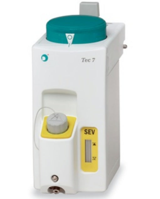 Datex Ohmeda (GE) Sevo Tec 7 Sevoflurane Vaporizer (Refurbished) — Integris Equipment LLC