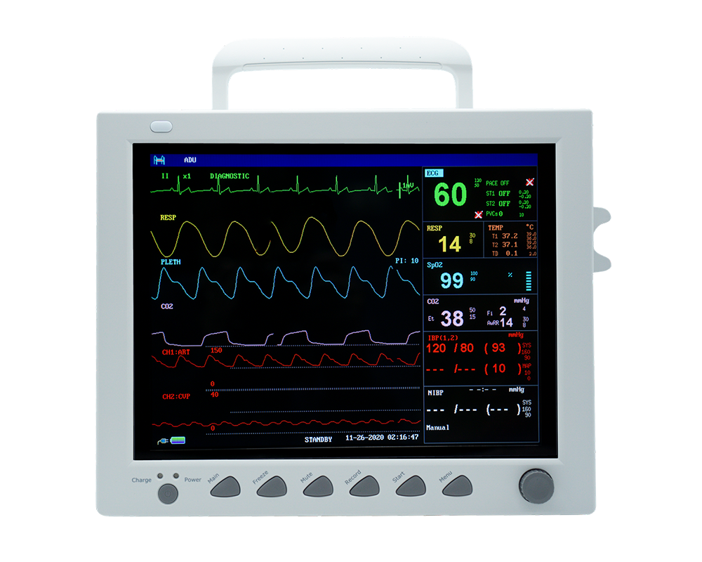 MDPro4000 12" Patient Monitor - MDPRO MDPro4000 — Integris Equipment LLC